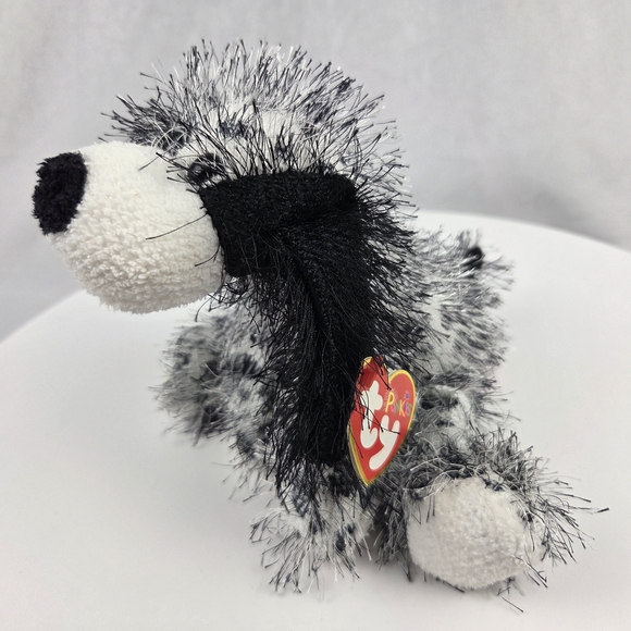 Toys | Ty Punkies Polkadot The Dog 85 Inch Plush Stuffed Animal Toy Nwt ...